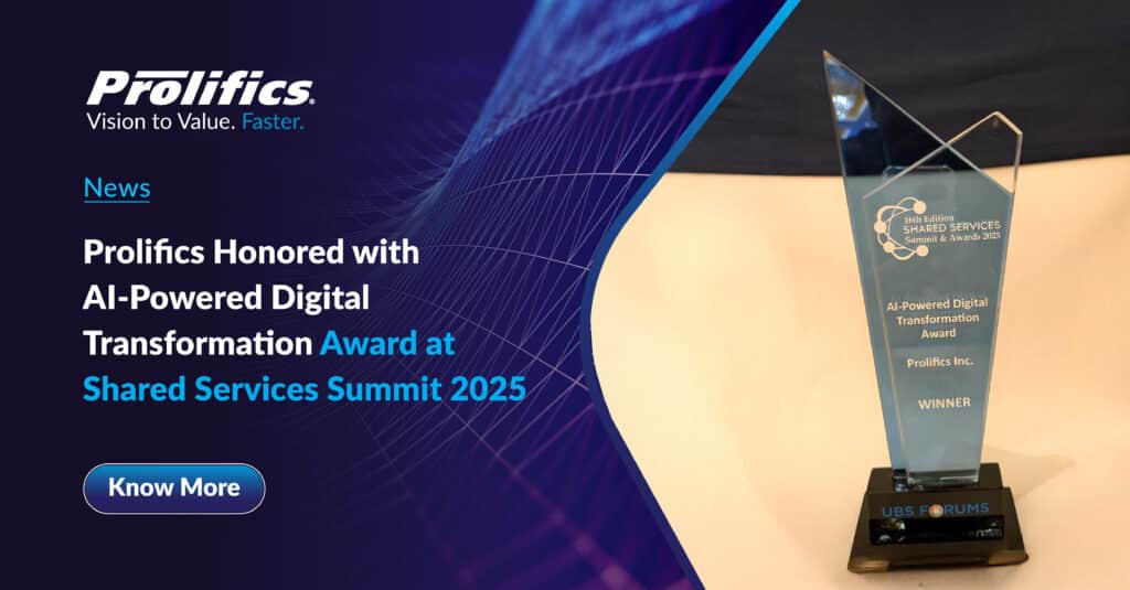 AI-Powered Digital Transformation Award 2025 - Prolifics