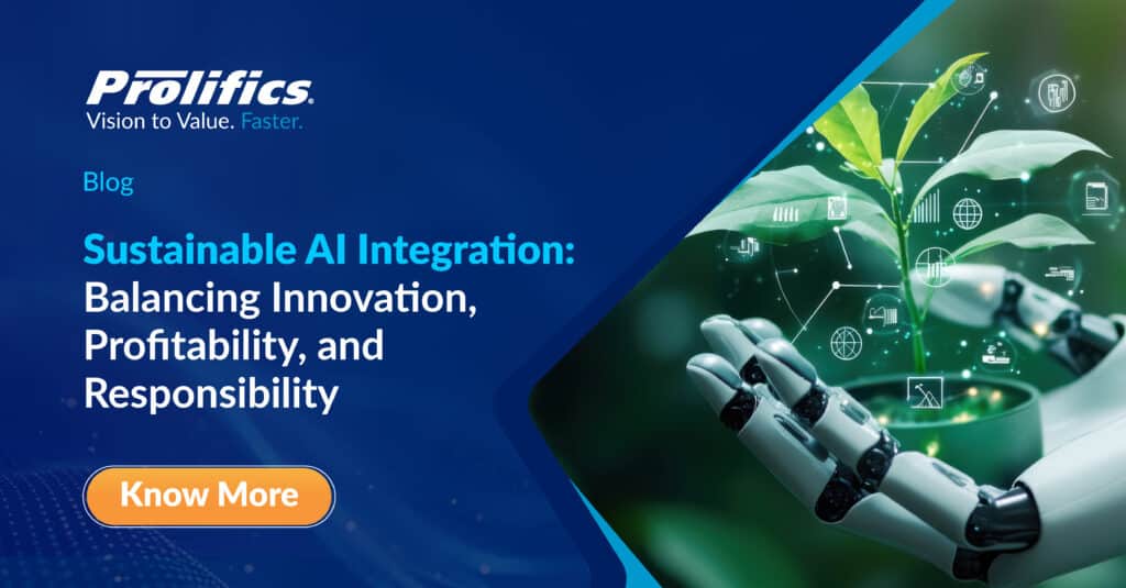 Sustainable AI Integration For Enterprises - Prolifics